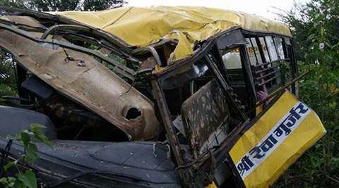 Two killed in bus accident | India News - The Indian Express