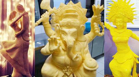 Utterly, butterly, beautiful: These butter sculptures are a sight for ...