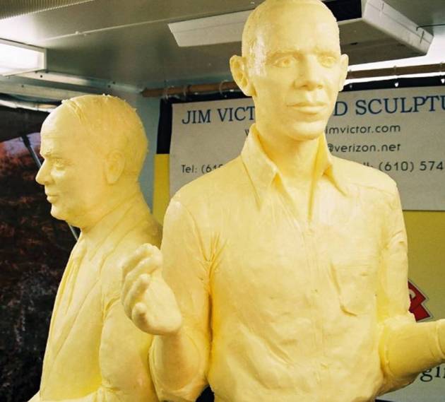 Utterly, butterly, beautiful: These butter sculptures are a sight for ...
