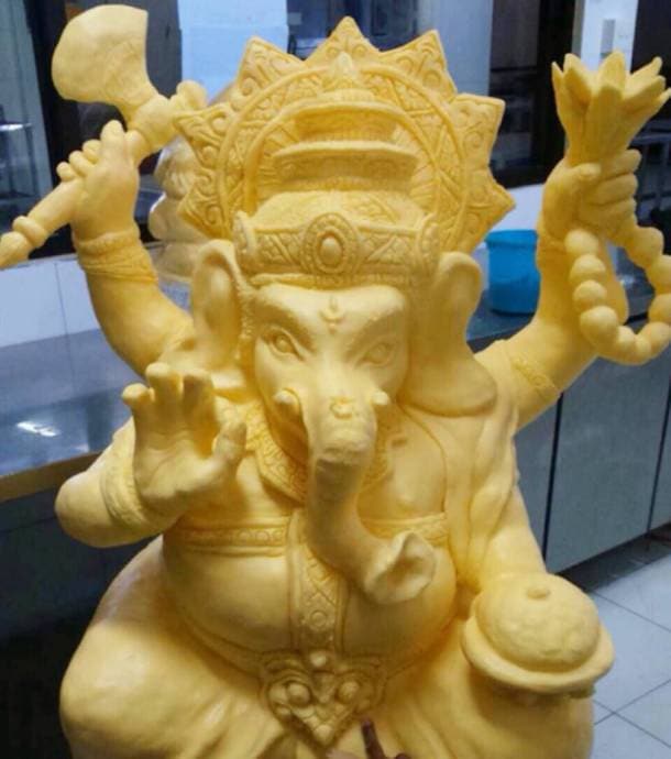 Utterly, butterly, beautiful: These butter sculptures are a sight for ...