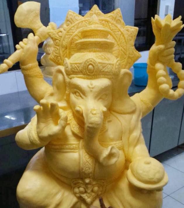 Utterly, butterly, beautiful: These butter sculptures are a sight for ...