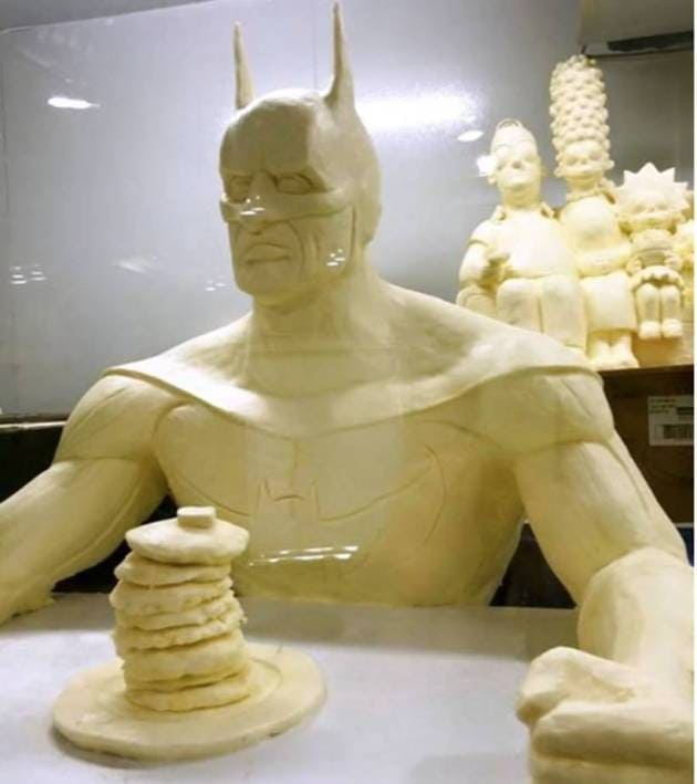 Utterly, butterly, beautiful: These butter sculptures are a sight for ...