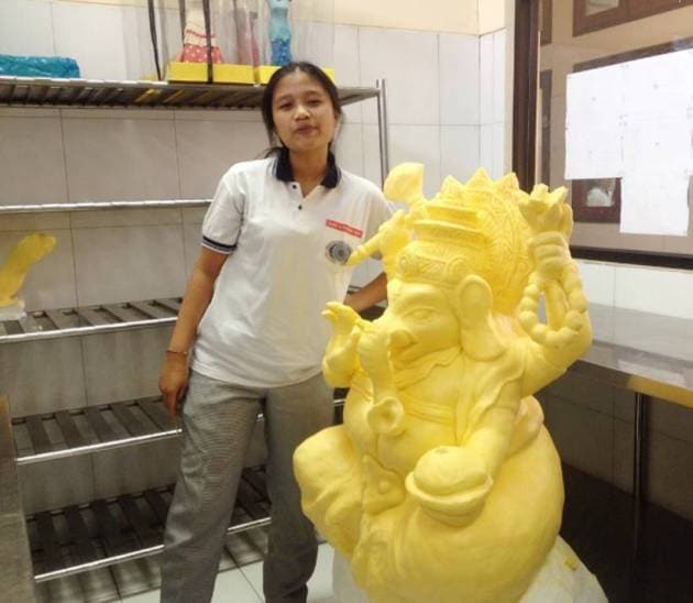 Utterly, butterly, beautiful: These butter sculptures are a sight for ...