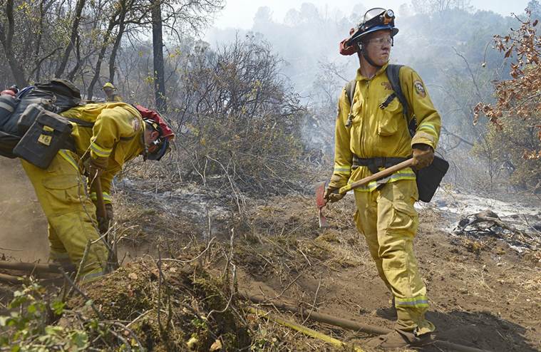 US: Massive wildfires rage across California | World News - The Indian ...