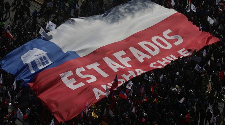 Chileans step up pension reform demands with nationwide protests ...