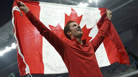 Canada’s Derek Drouin leaps to gold in men’s high jump | Rio-2016 ...