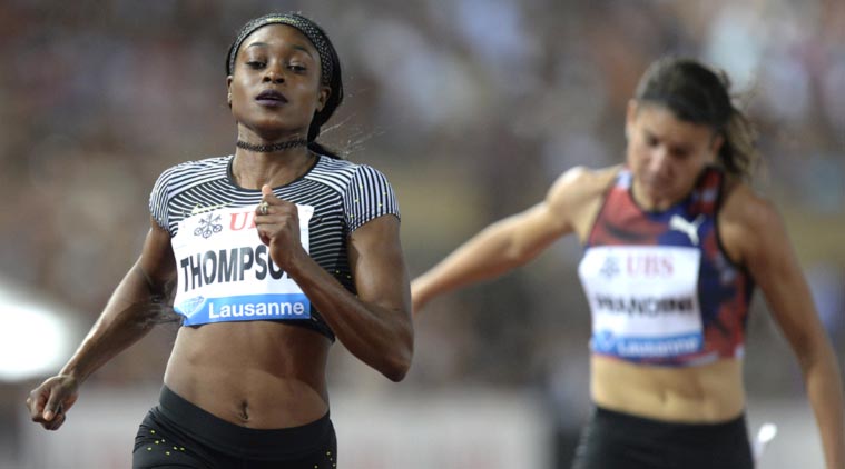 Olympic champion Elaine Thompson stars as Usain Bolt skips Diamond meet ...