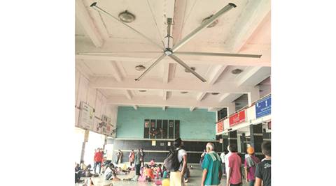 A day in the life of Subhash Kumar operating the ‘jumbo fan’ at New ...