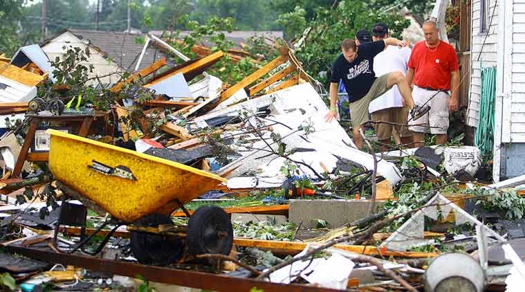 Tornadoes slam central Indiana, demolishing homes | World News - The ...