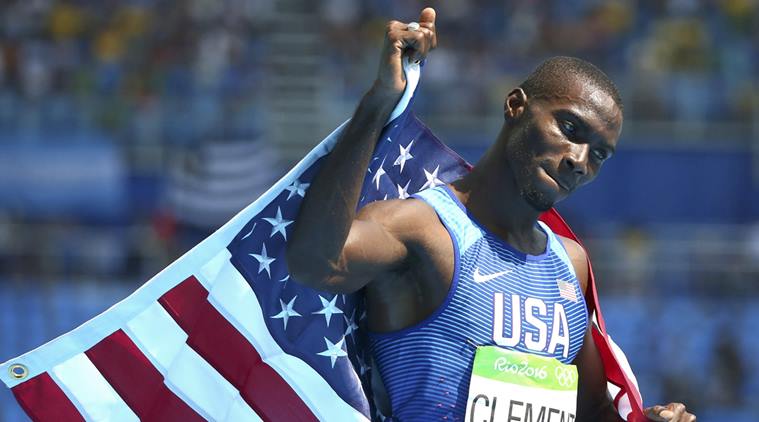Kerron Clement wins gold in Olympic 400 hurdles for trophy case | Rio ...