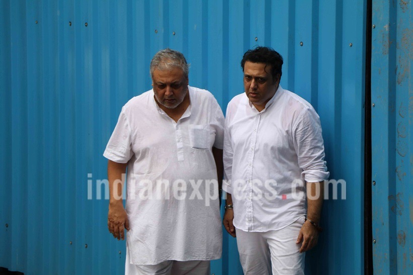Krushna Abhishek’s father funeral: Govinda, Karan Singh Grover were in ...