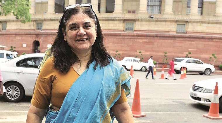 Never heard or read of men committing suicide, says Maneka Gandhi ...