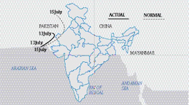 Tracking the monsoon: After driest week, more subdued rainfall forecast ...