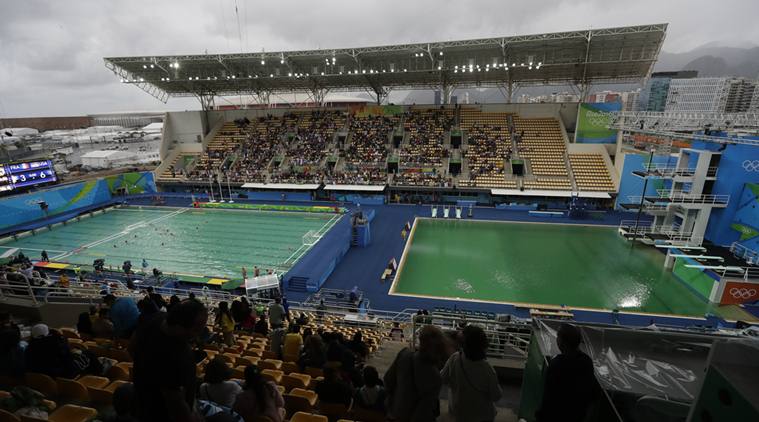 Divers damn Rio’s murky ‘unsanitary swamp’ pool | Rio-2016-olympics ...