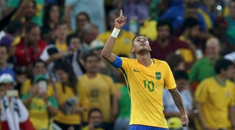Neymar hands Brazil first Olympic football gold medal | Rio-2016 ...