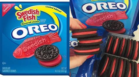 Fish in a cookie? Yes, Oreo is out with its new Swedish Fish flavour ...