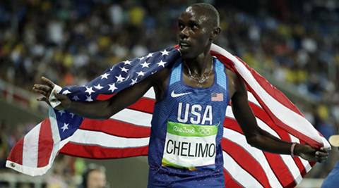 In the end, American runner Paul Chelimo got his silver medal in 5000m ...