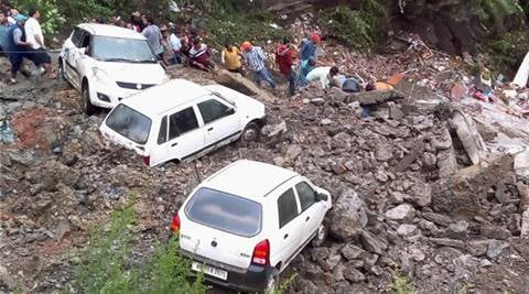 Two killed in building collapse following heavy rains in Shimla | India ...