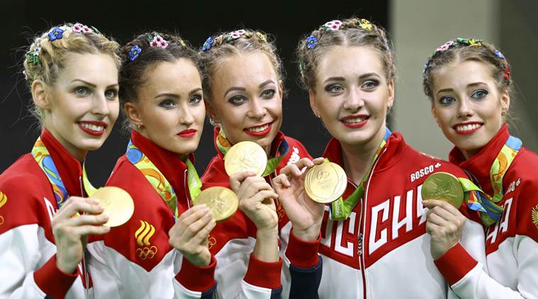 Russia win fifth successive team gold in rhythmic gymnastics | Sports ...