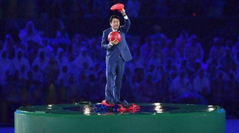 Watch video: Japanese PM enters Rio closing ceremony as Mario much to ...