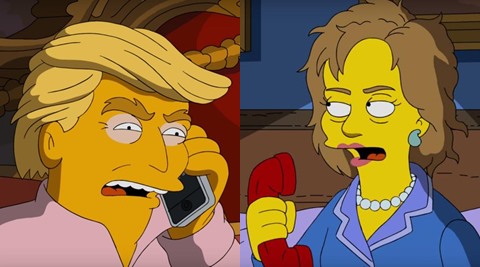 The Simpsons mocks Donald Trump in new episode | Television News - The ...