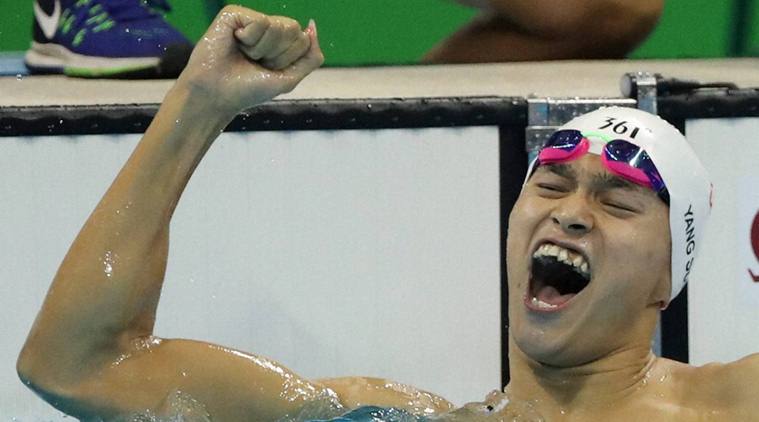 China’s Sun Yang responds to drug taunts with 200m freestyle gold | Rio ...
