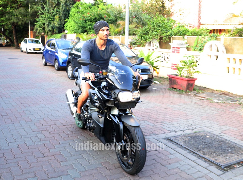 Sushant Singh Rajput is the biker boy as Sanjay Dutt is seen with his ...
