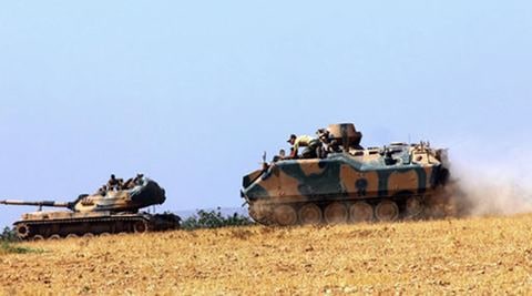 More Turkish tanks enter Syria in push against Islamic State, Kurdish ...