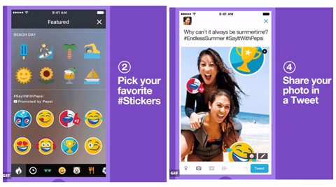 Twitter unveils promoted #Stickers for brands, starts with Pepsi ...
