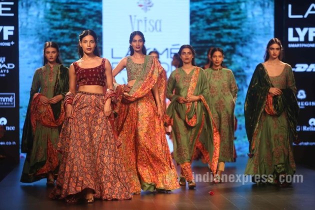 LWF 2016: Manisha Koirala walks the ramp for Chola | Lifestyle Gallery ...