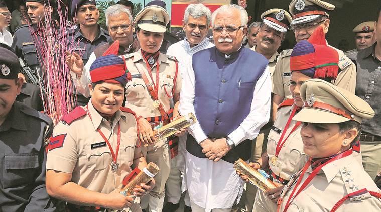 Mahila Police Diwas CM: Haryana to recruit 1,000 women constables, 100 ...