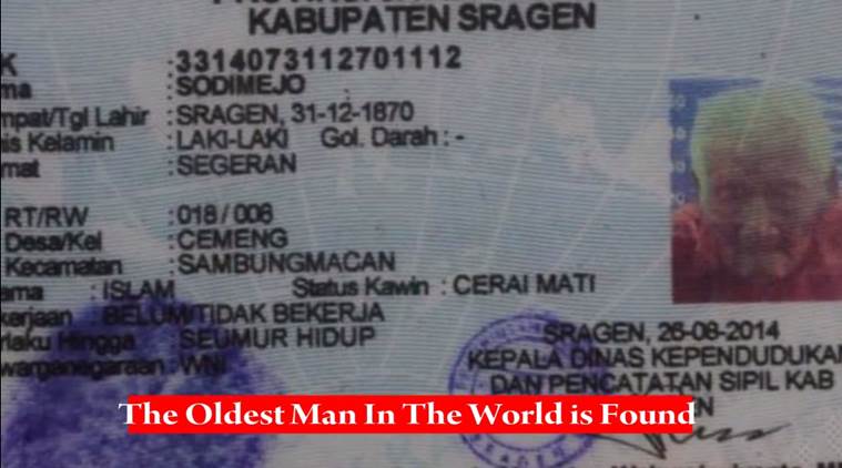 World’s oldest man found in Indonesia at the age of 145 | World News ...
