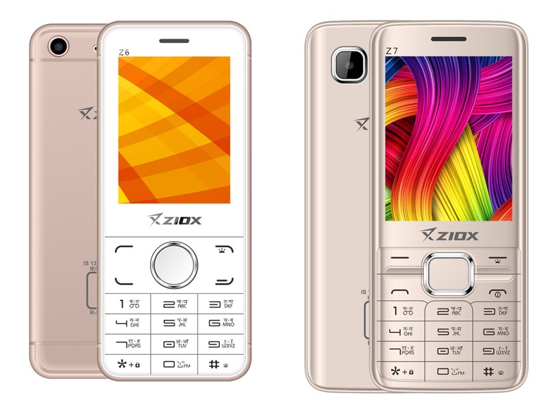 Ziox Z6 and Z7 with 2.4 inch display launched in India | Technology ...
