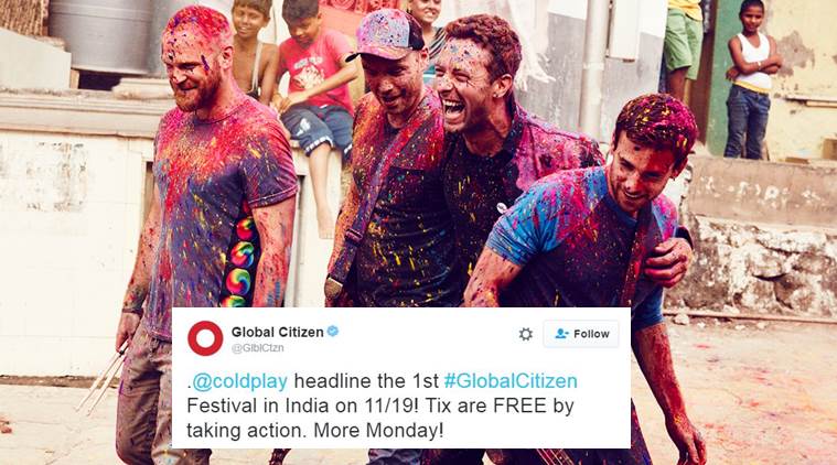 It’s official! Coldplay is playing in India on November 19 and the ...