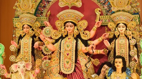 Karma Sutra: Durga, the slayer of Mahishasura, the buffalo demon | Life ...