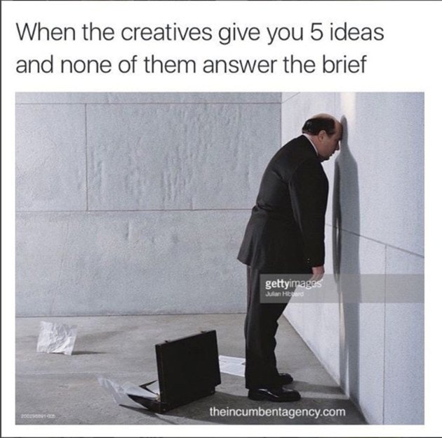 These ‘punny’ memes on life in an ad agency are absolutely mind-blowing ...