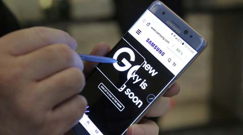 US carrier Verizon starts taking orders for new Samsung Galaxy Note 7 ...