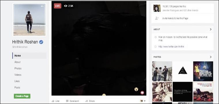 Hrithik Roshan’s Facebook account hacked, hacker posts his own photo ...