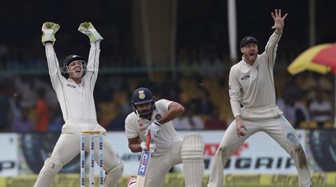 India close day 1 of 1st Test against New Zealand at 291/9: As it ...