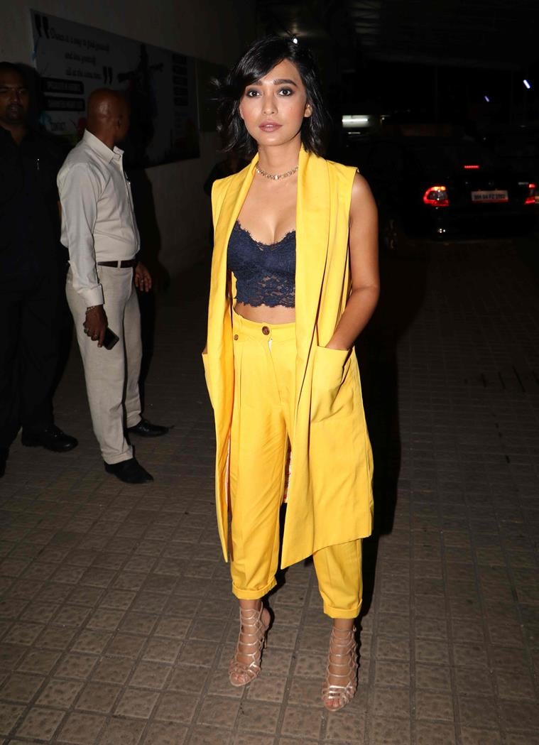 Sayani Gupta totally owns it in a cheery yellow Aniket Satam outfit at ...