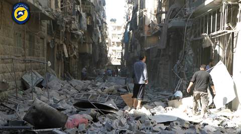 Aleppo: Russia says Russian, Syrian planes halting strikes | World News ...