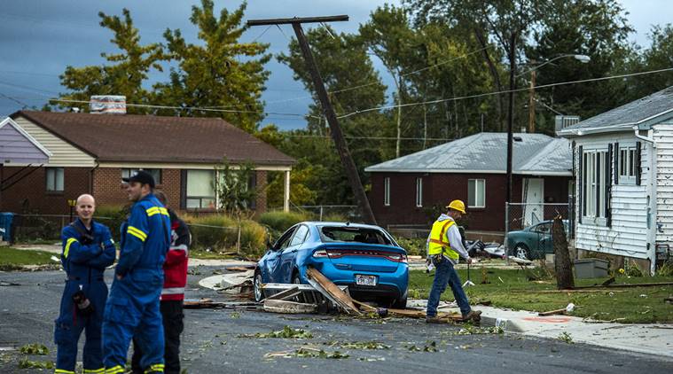 Residents reeling after tornadoes, flooding rip through Utah | World ...