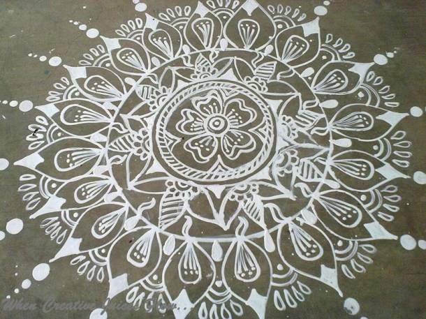 10 alpana designs to beautify your home on Lakshmi Puja | Lifestyle ...