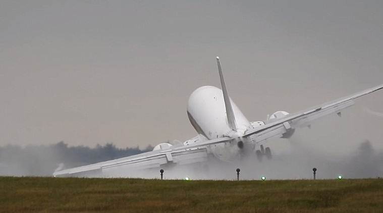 VIDEO: This Boeing plane’s shaky landing amid crosswinds will give you ...