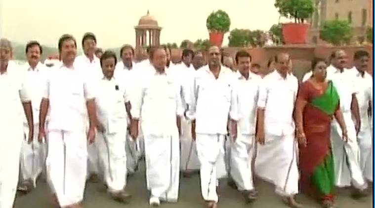 Cauvery issue: AIADMK MPs march towards Prime Minister’s Office | India ...