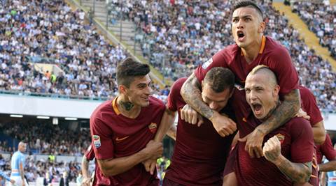Edin Dzeko scores two as AS Roma beat Napoli in Serie A | Football News ...