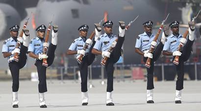 IAF Day celebrations: Indian Air Force displays power and preparedness ...