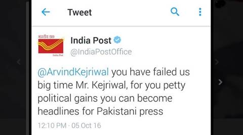 India post tweets against Arvind Kejriwal, blames ‘hackers’ | India ...