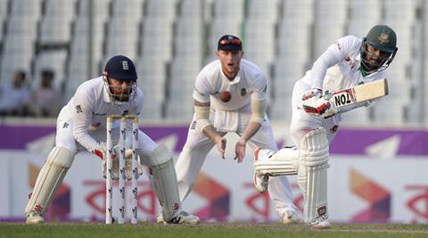 Imrul Kayes hits unbeaten fifty as Bangladesh lead England by 128 ...