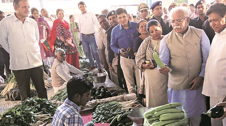 Panchkula: Manohar Lal Khattar launches two markets for farmers | India ...